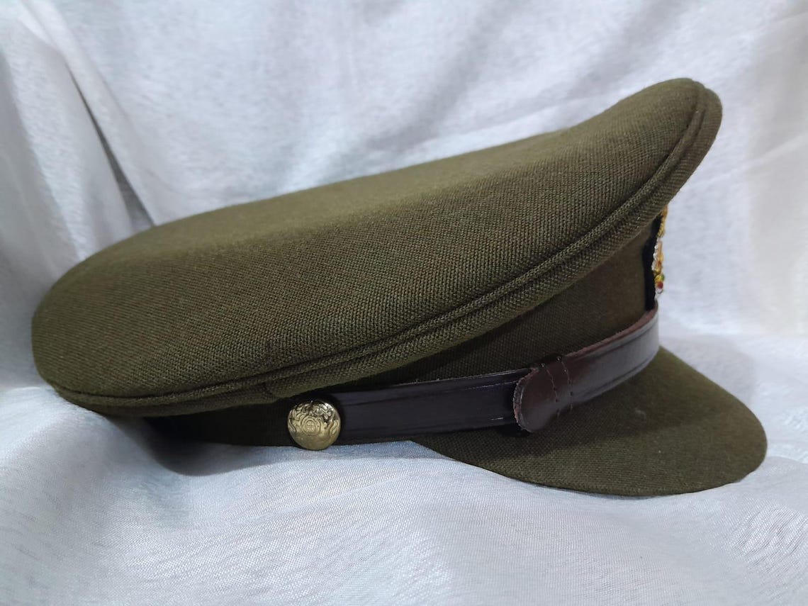 WW2 British Army Officer Cap - Etsy