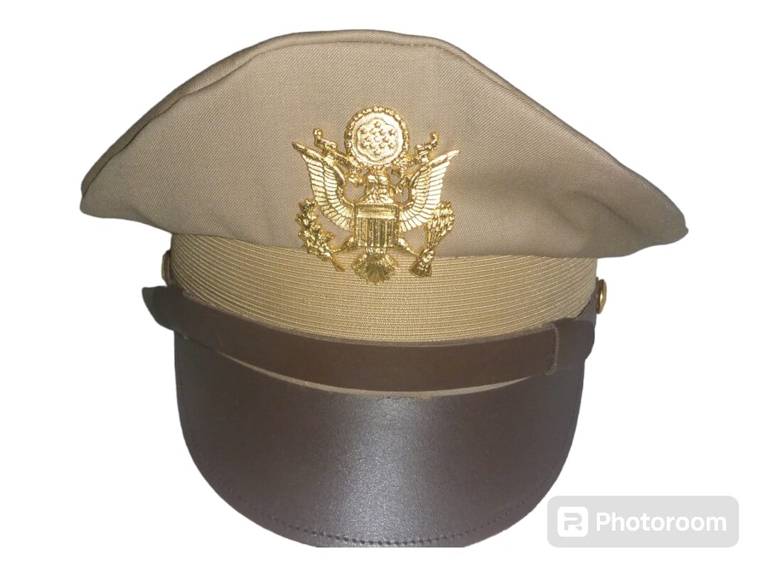 WW2 US Army Officer Cap - Etsy