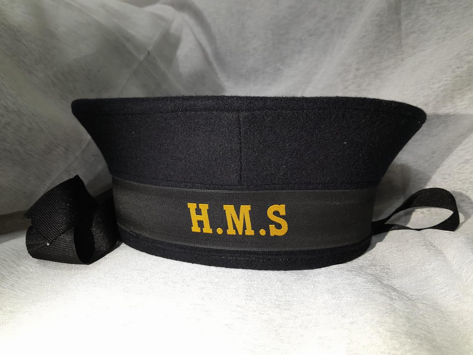 WW2 British Royal Navy Blue H.M.S Sailor Hat - Etsy