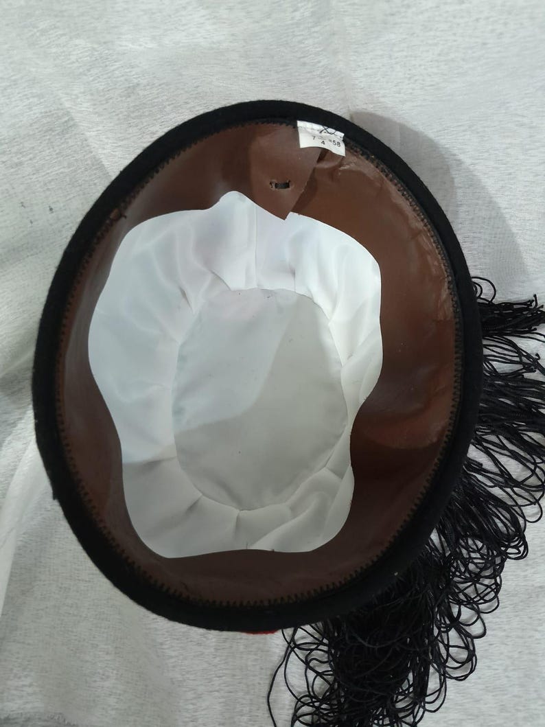WW2 Italian Mussolini Fez Cap Re Productive - Etsy