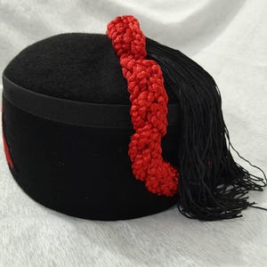 WW2 Italian Mussolini Fez Cap Re Productive - Etsy