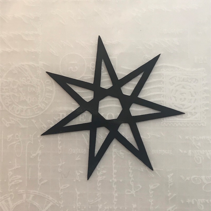 Seven Pointed Star - Etsy