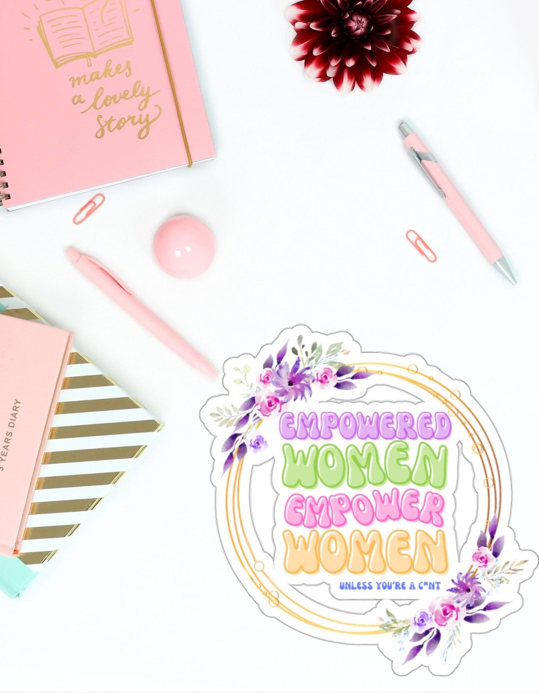 Funny Feminist Stickers C U Next Tuesday Sticker, Funny Crass Gifts ...