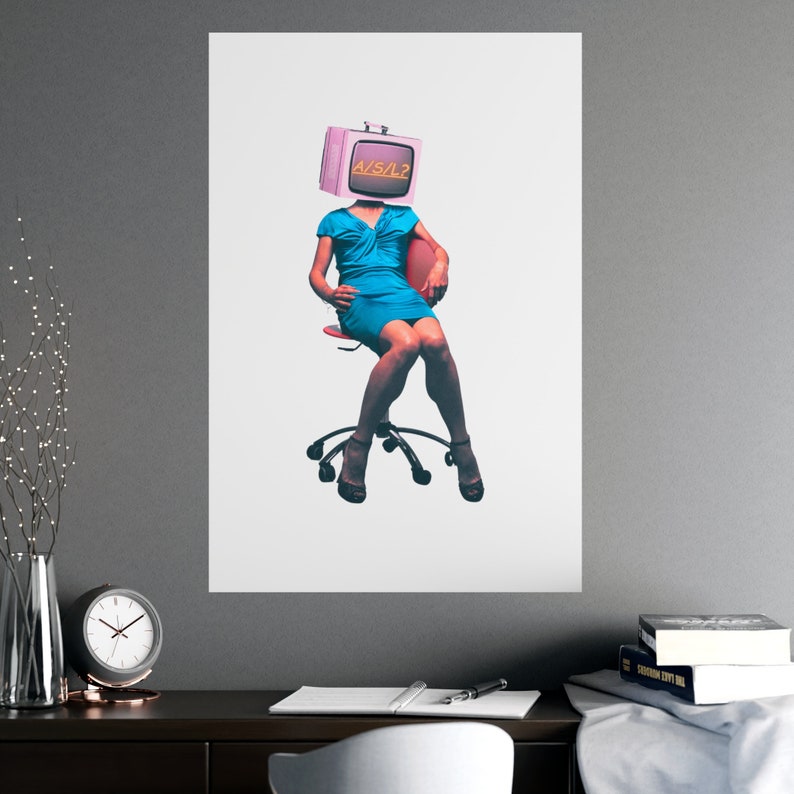 Y2K Vintage Retro ASL Poster, Posters for Millennials, Early Internet ...