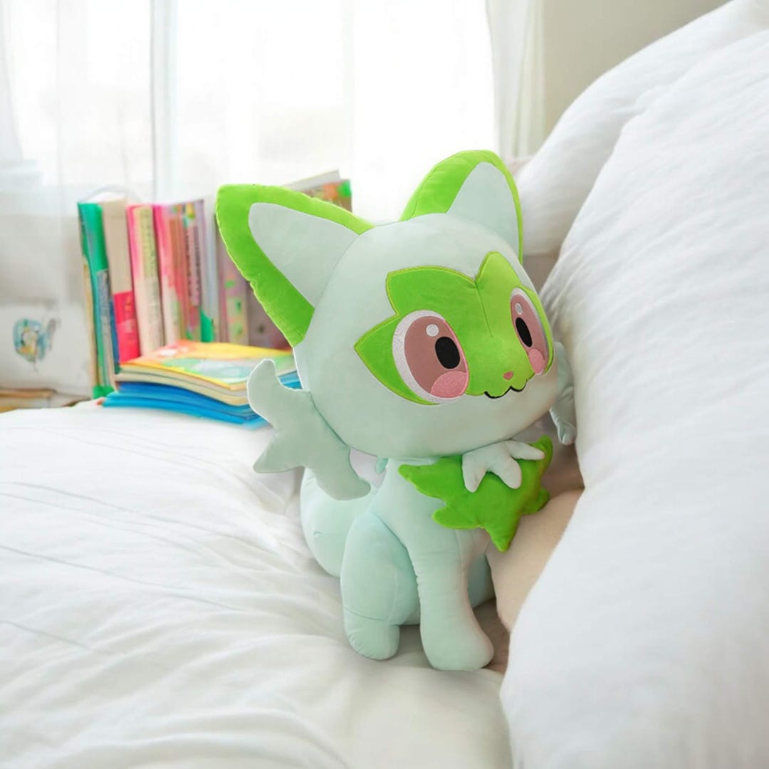 Sprigatito Plushiee, Sprigatito Plush for Kids, Sprigatito Plush ...