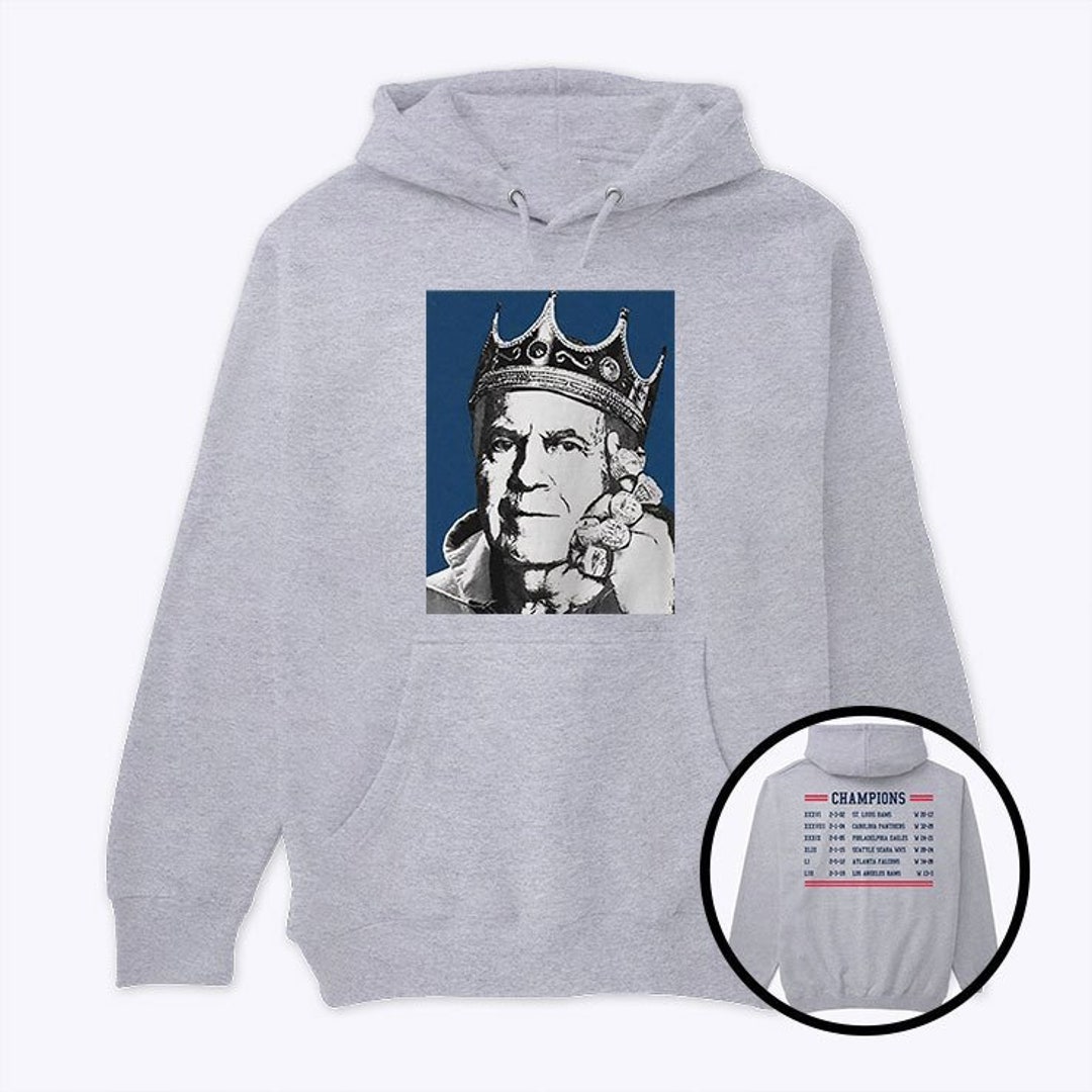 Bill Belichick New England Patriots Champions Hoodie - Etsy