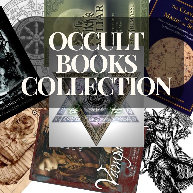 Occult Books Collection - Etsy
