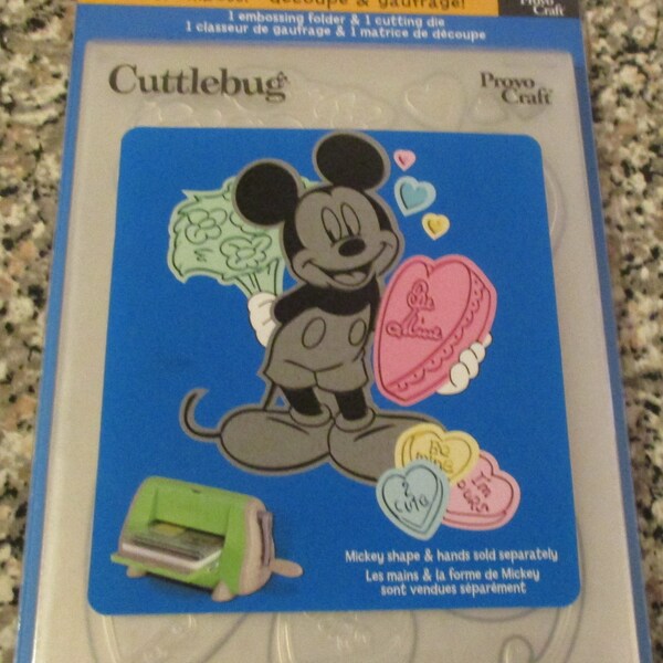 Mickey Emboss Folder - Etsy