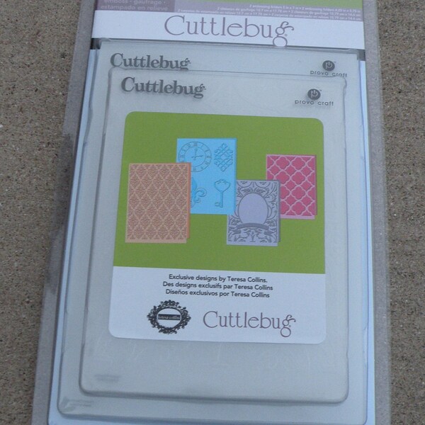Cuttlebug Embossing Folders - Etsy
