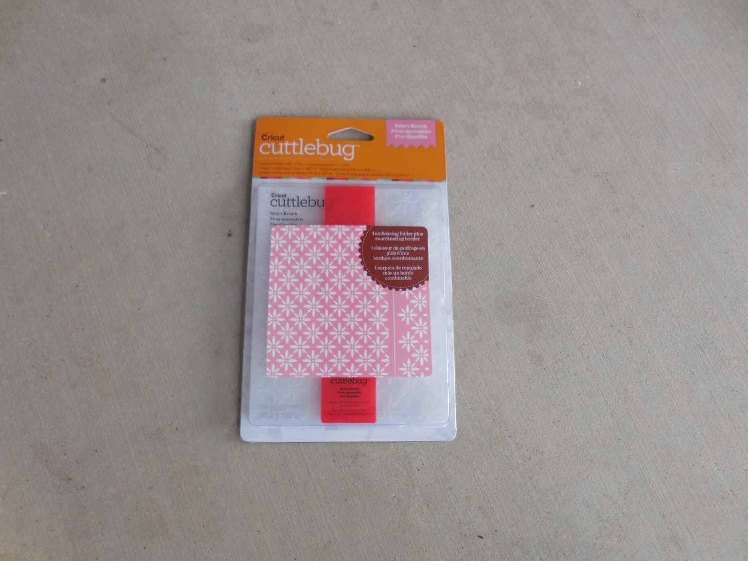 Provo Craft Cuttlebug Embossing Folder with Coordinating Border, Baby's ...