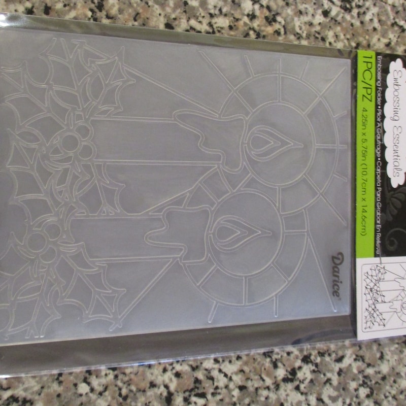 Christmas Embossing Folders - Etsy