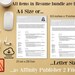 Affinity Publisher Resume Template Bundle: Editable Professional CV ...