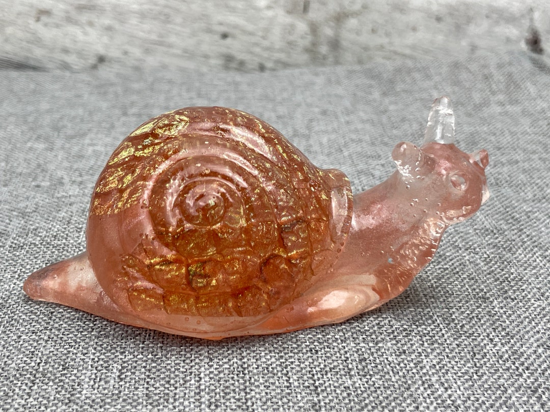 Large Resin Snail Figurine Dragon - Etsy