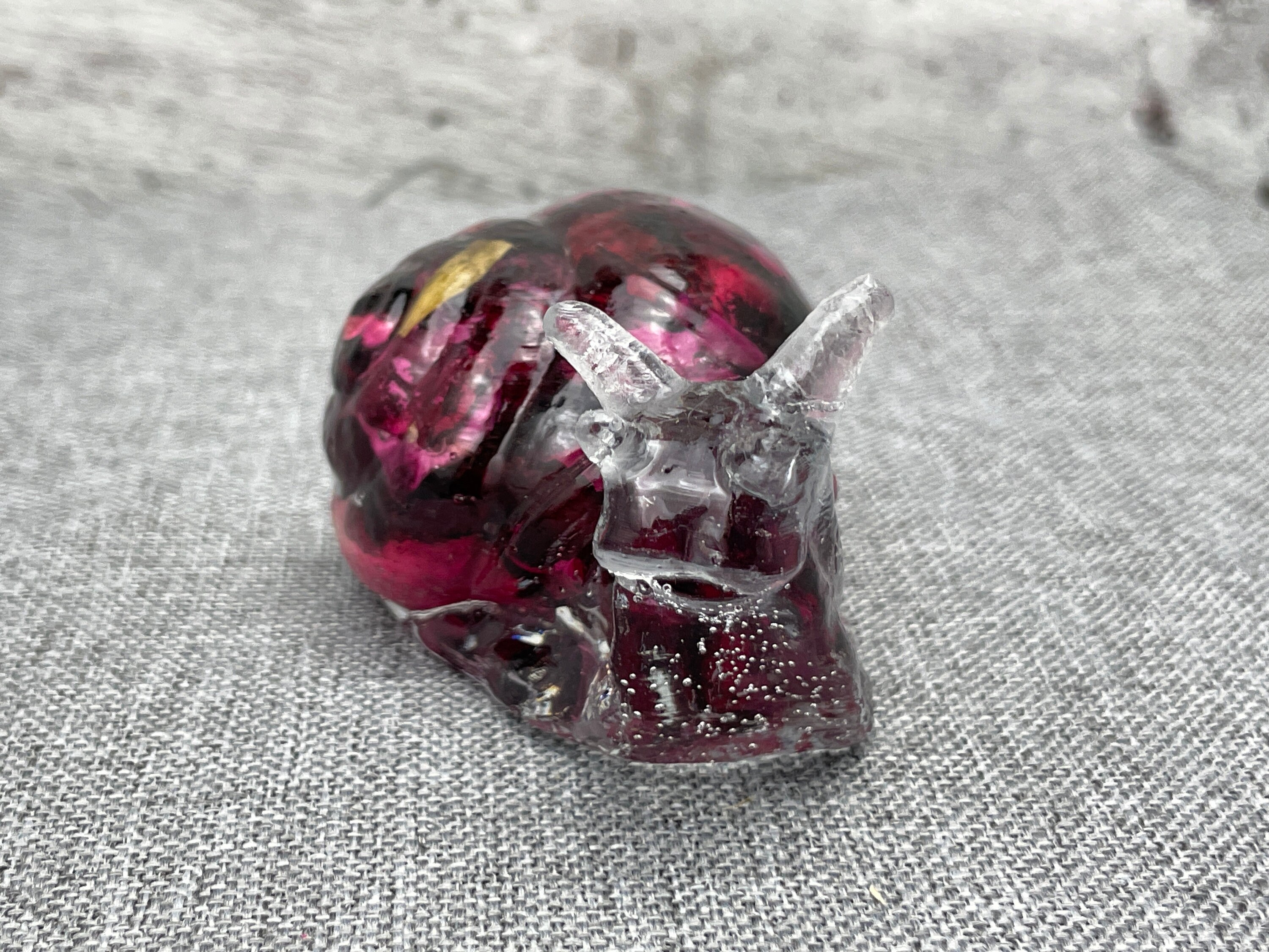 Large Resin Snail Figurine - Flowers - Etsy