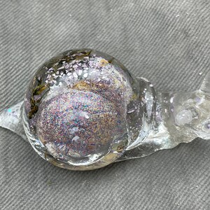 Large Resin Snail Figurine - Shell - Etsy