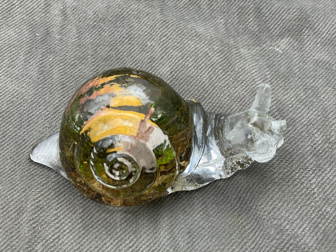 Large Resin Snail Figurine - Snail - Etsy
