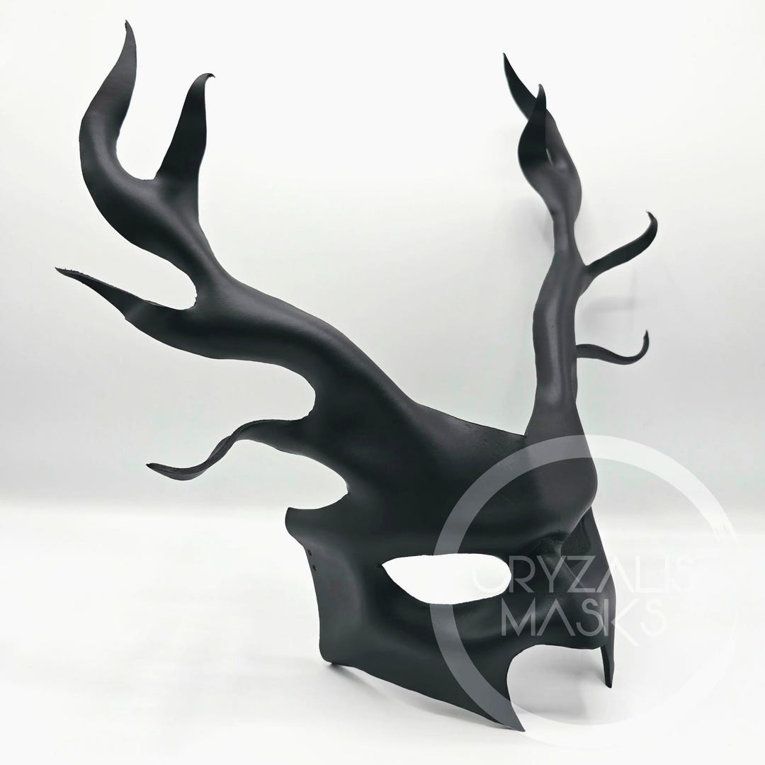 Stag Mask, Handmade Adult Sized Leather Animal Masks - Etsy