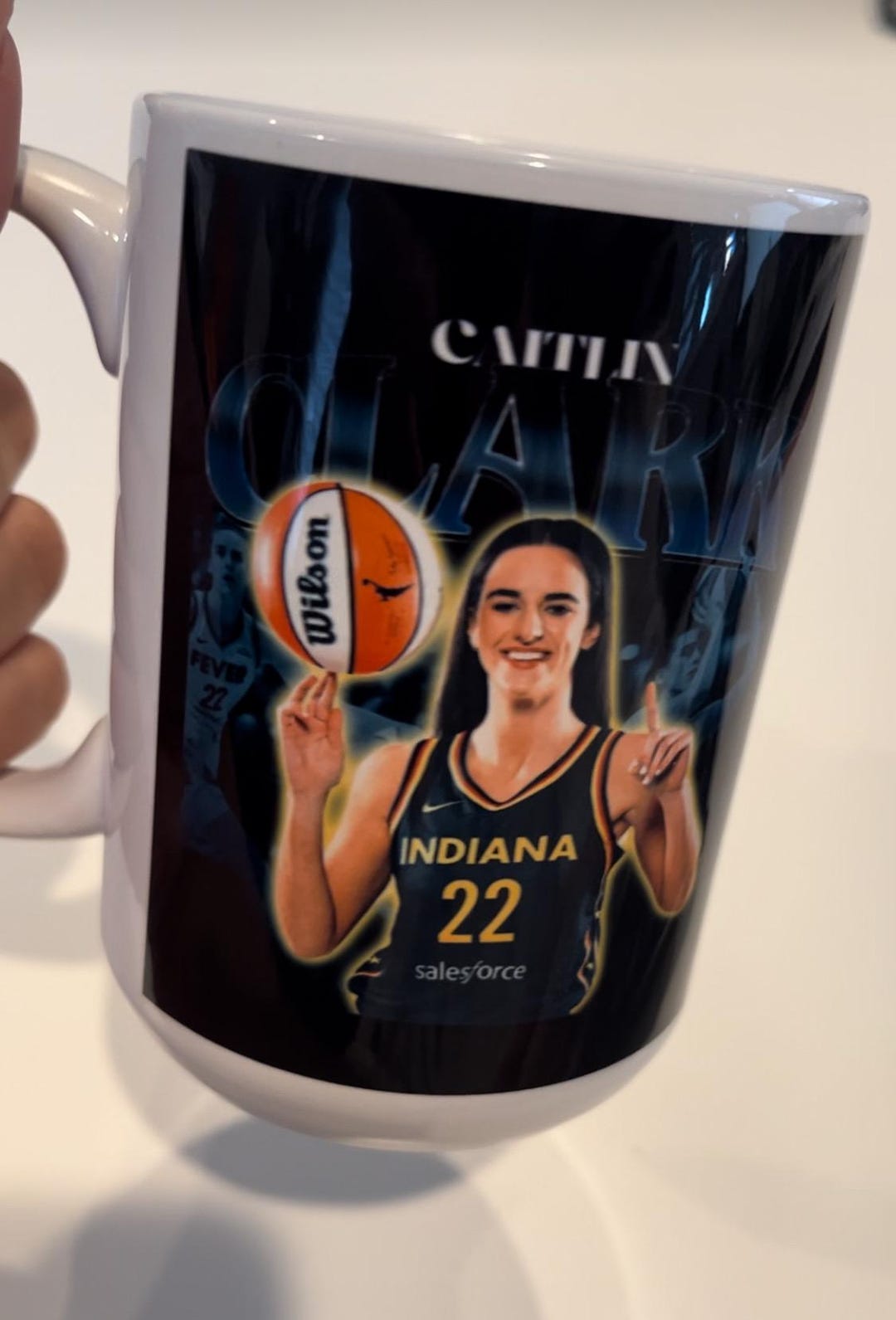 Caitlin Clark Indiana Fever Coffee Mug - Etsy