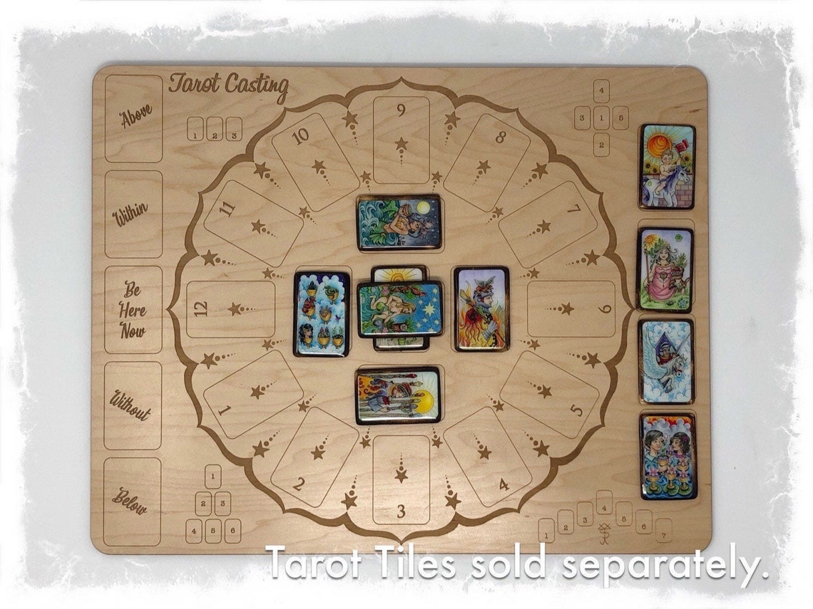 Tarot Tile Casting Board | Etsy