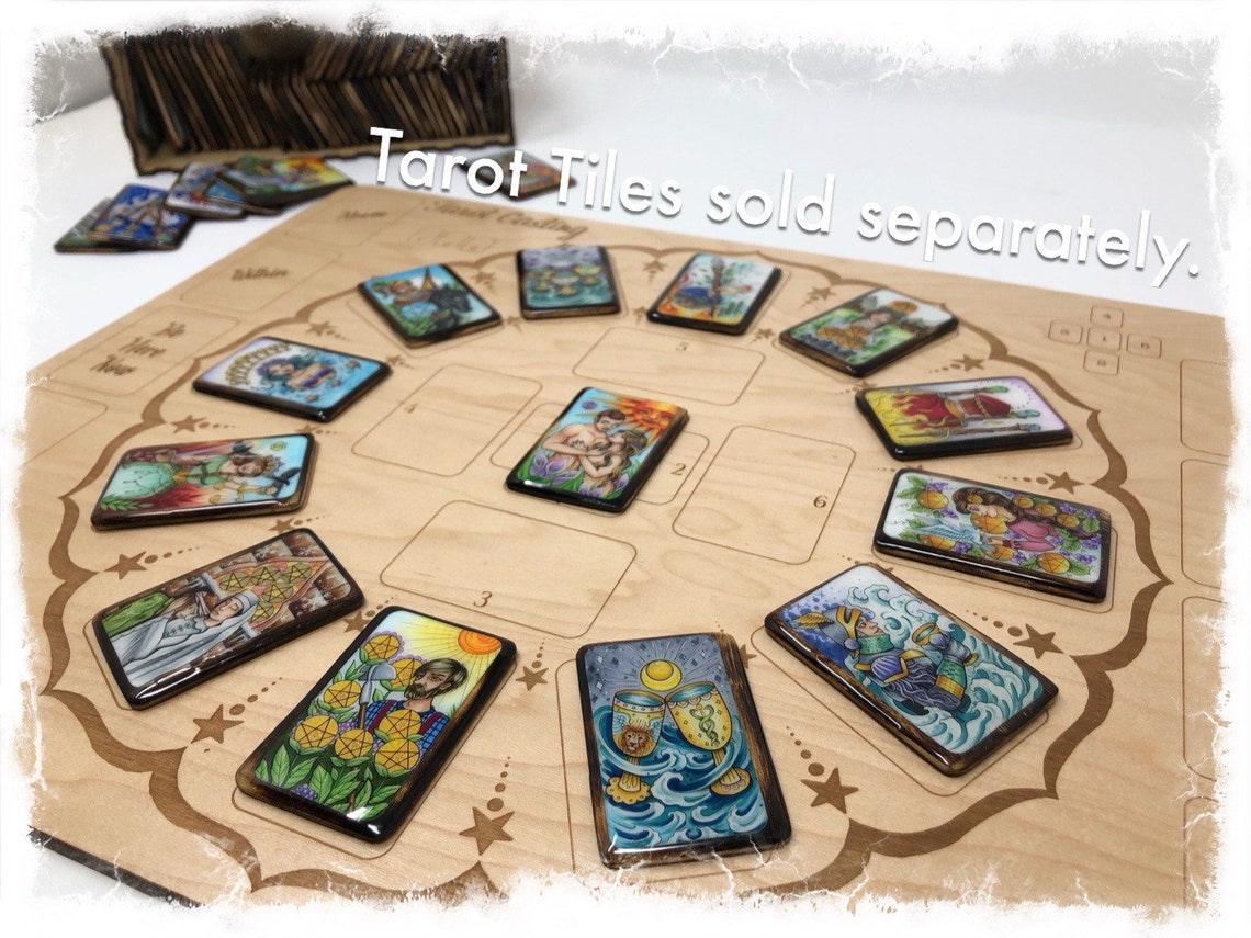 Tarot Tile Casting Board - Etsy