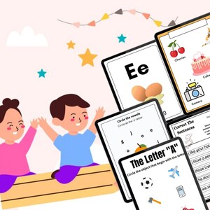 Kids Educational Bundle - Kids Busy Books Preschool Activities ...