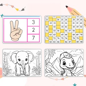 Kids Educational Bundle - Kids Busy Books Preschool Activities ...