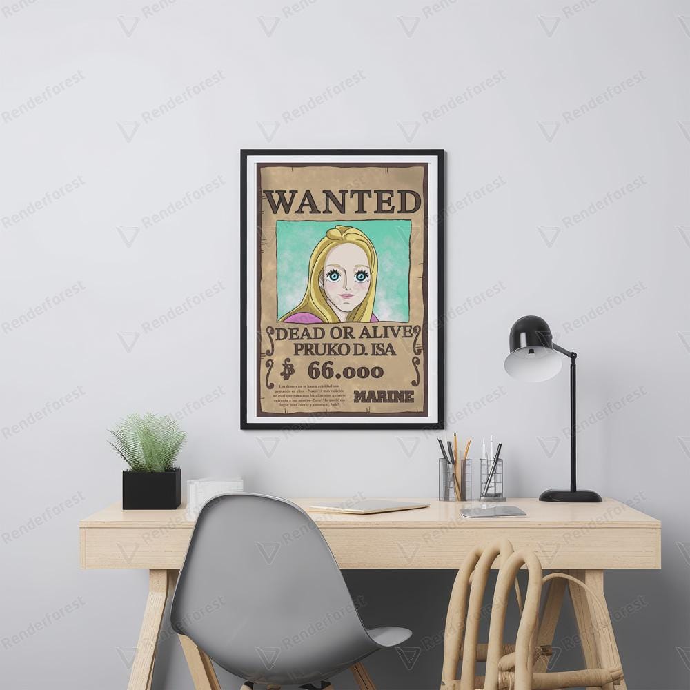 Wanted Poster One Piece Custom - Etsy