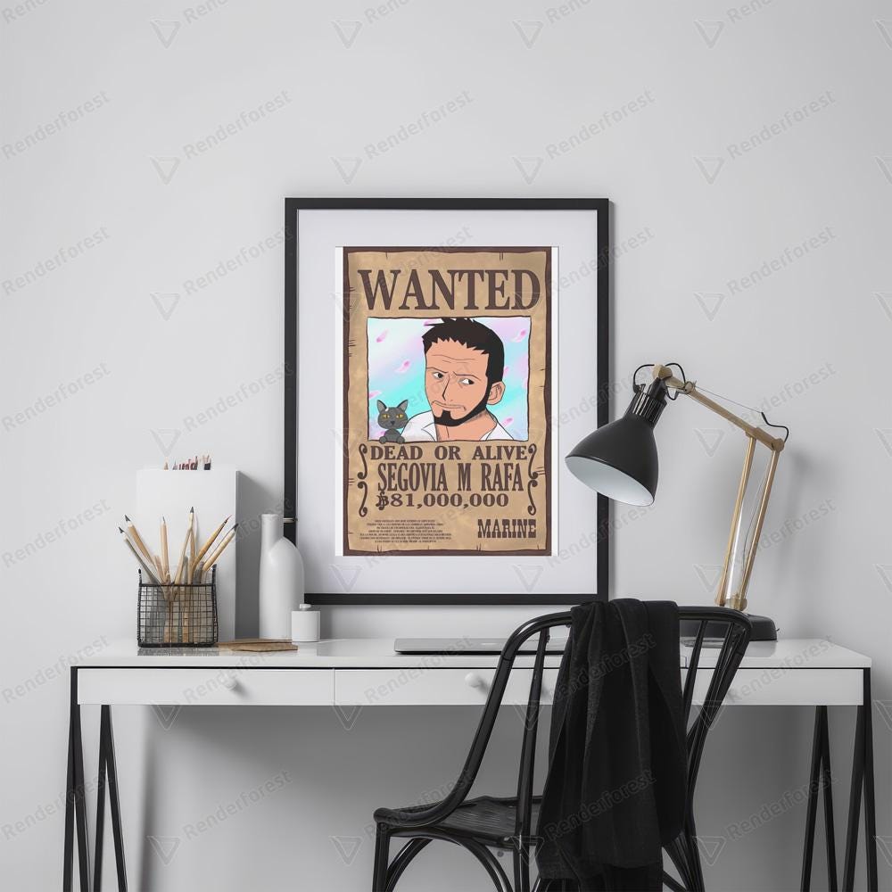 Wanted Poster One Piece Custom - Etsy