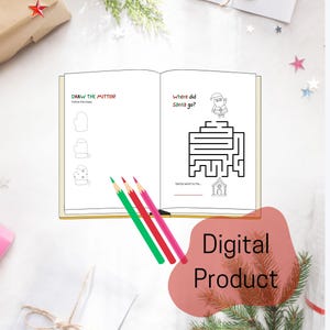 100 Christmas Activity Pages for Kids - Fun Printable Worksheets ...
