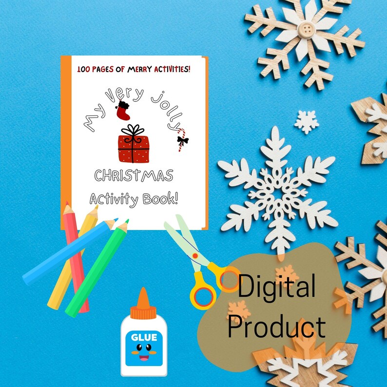 100 Christmas Activity Pages for Kids - Fun Printable Worksheets ...