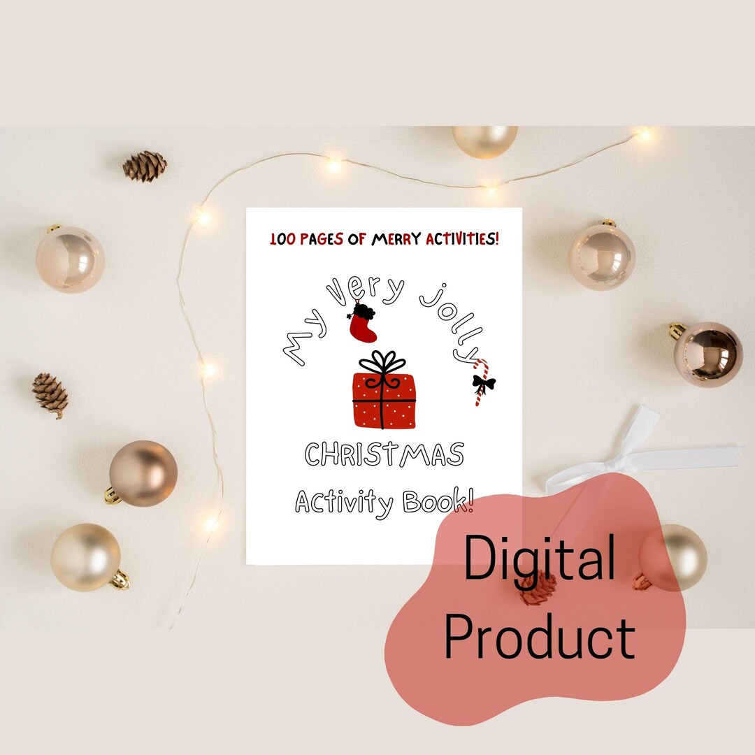 100 Christmas Activity Pages for Kids - Fun Printable Worksheets ...