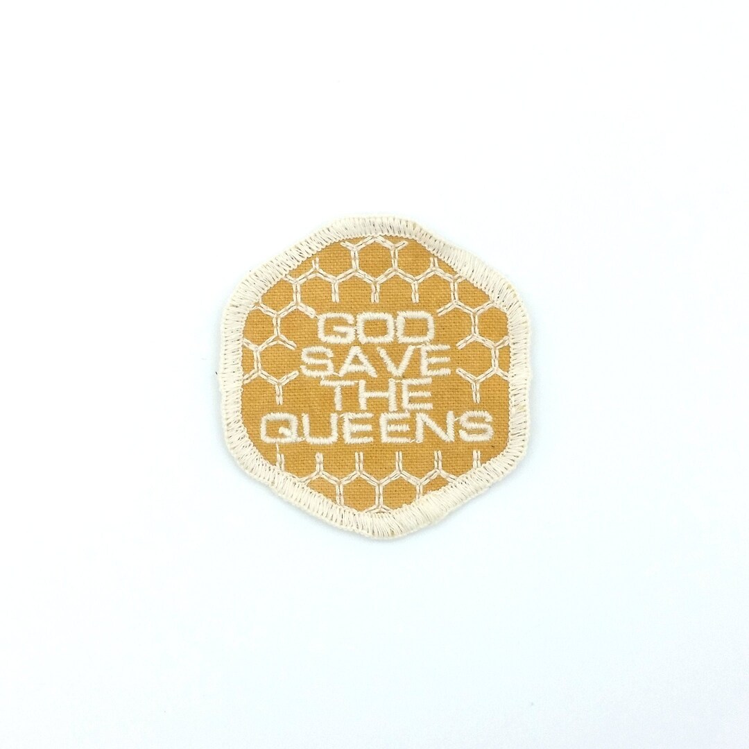God Save the Queens Patch -- Naturally-dyed -- Organic Cotton - Etsy