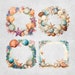 Seashells Watercolor Summer Frames Beach Crafts Digital Frames Png ...