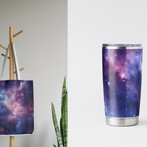 Watercolor Starry Night Digital Paper Purple Watercolor Texture Purple ...