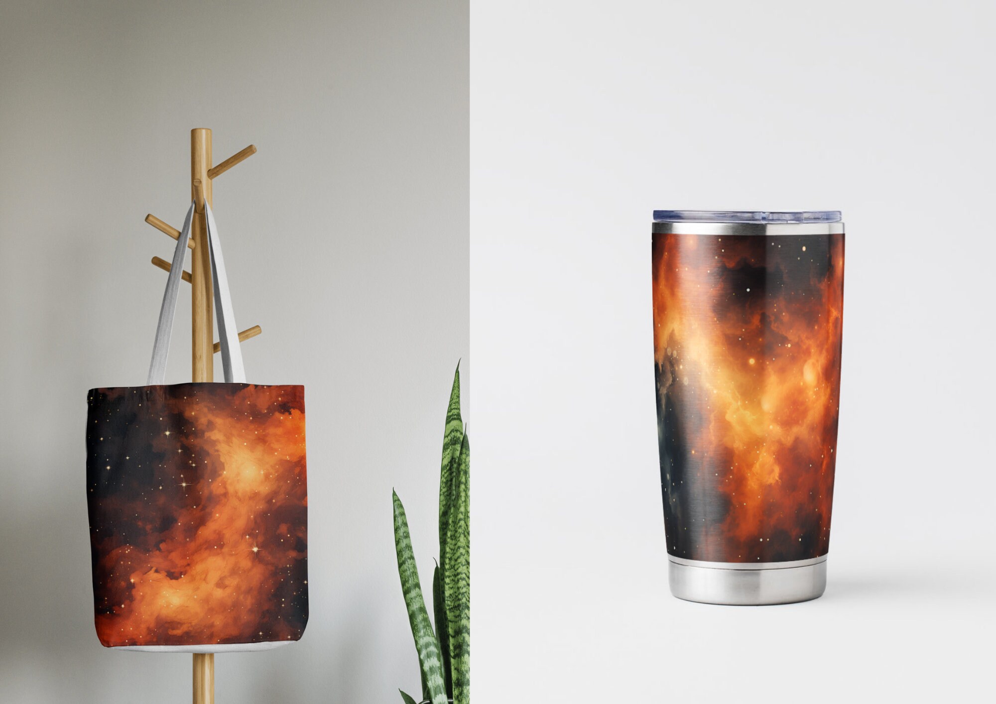 Watercolor Starry Night Digital Paper Orange Watercolor Texture Orange ...