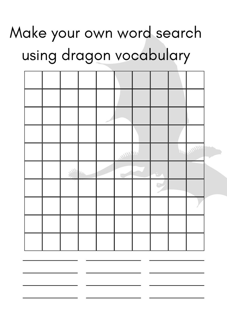 Unit Study on Dragons, Worksheets, History, Writing, Mythology, Home ...