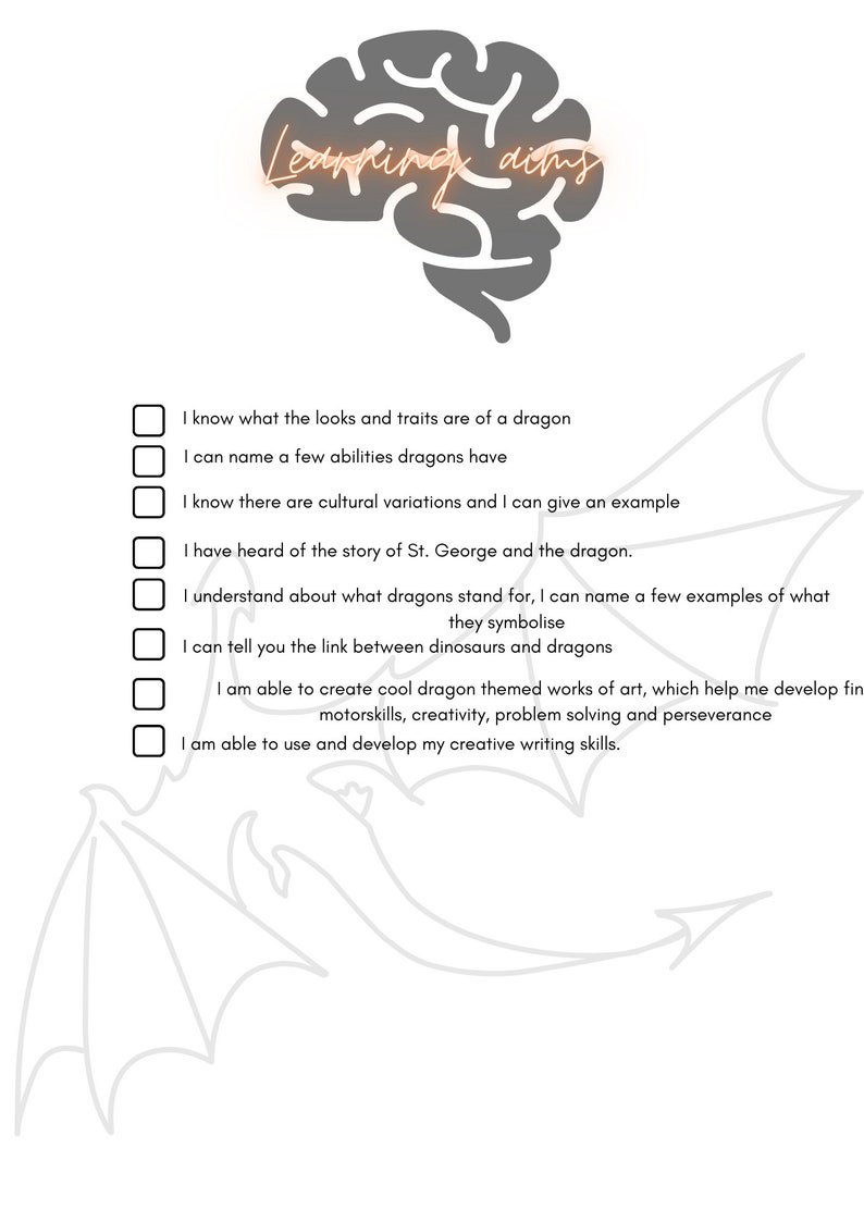 Unit Study on Dragons, Worksheets, History, Writing, Mythology, Home ...