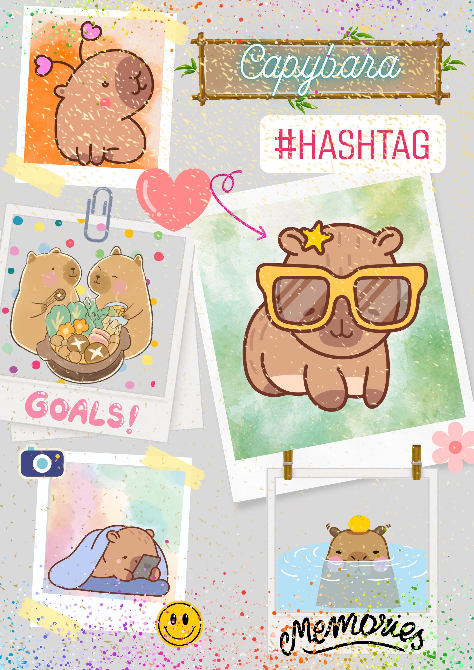 Capybara Unit Study, Capybaras Worksheets, Education - Etsy