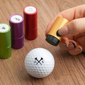Personalized Golf Ball Stamp: Custom Logo Marker, Golfer Gift - Etsy UK
