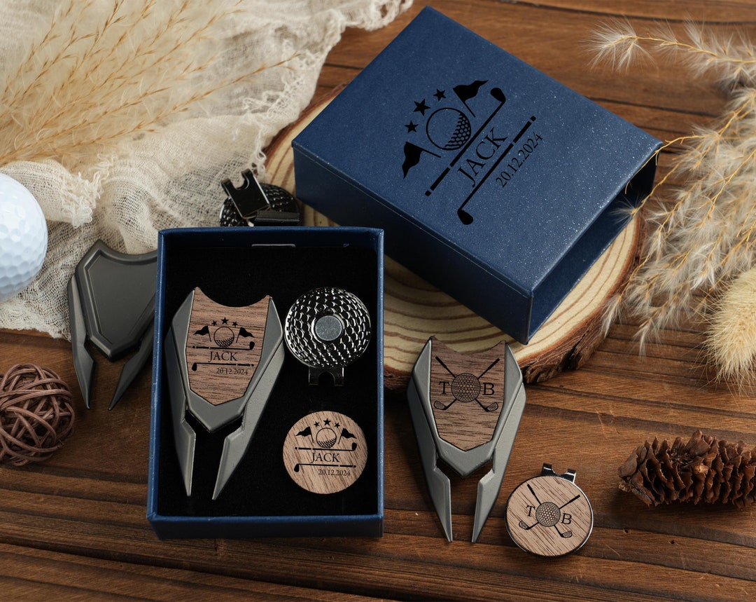 Custom Retractable Divot Tool: Personalized Golf Ball Marker Set - Etsy