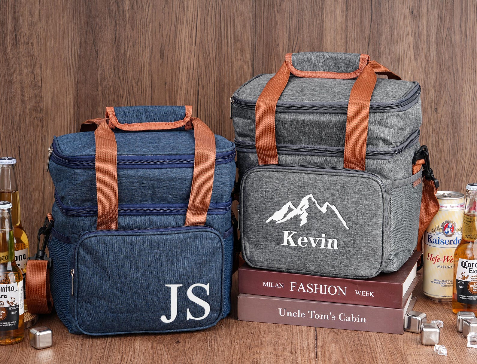 Personalized Insulated Cooler Bag: Embroidered Groomsmen Gift - Etsy
