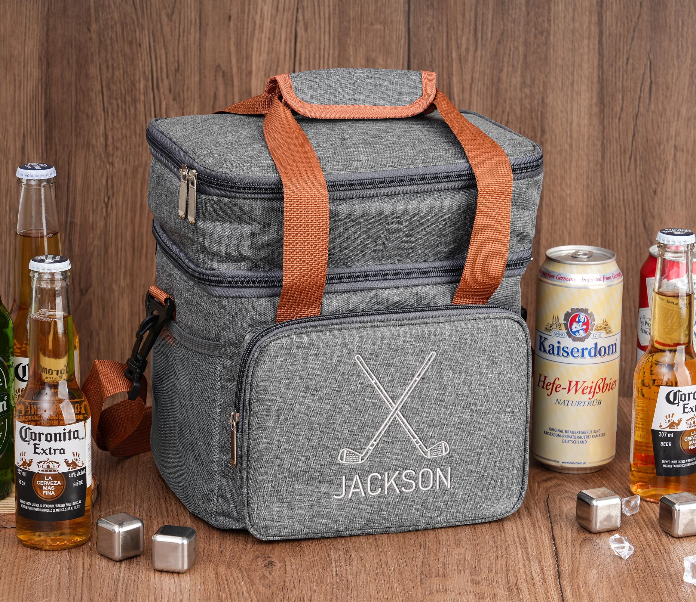 Personalized Insulated Cooler Bag: Embroidered Groomsmen Gift - Etsy