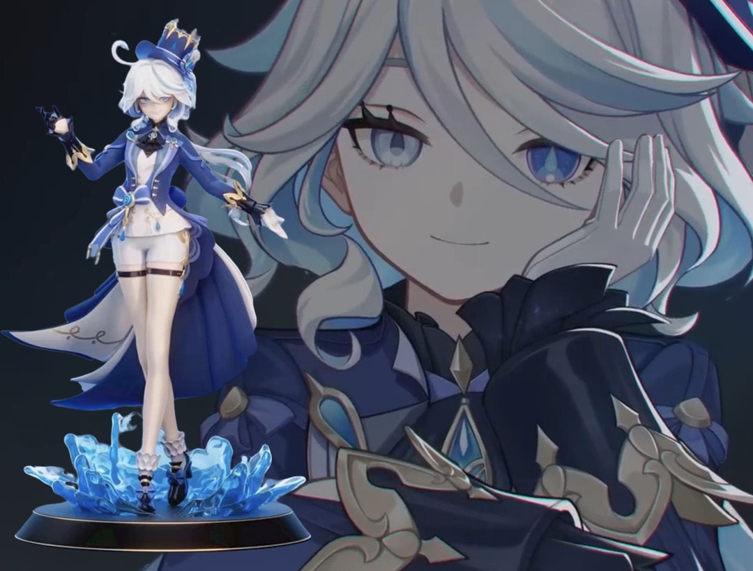 Genshin Impact Furina Anime Figure Collectible Gift Figurine Toy Hobby ...