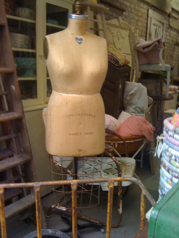 Items similar to vintage WOLF dress form on Etsy