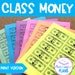 Class Money Currency - Class Cash - Classroom Economy Reward ...