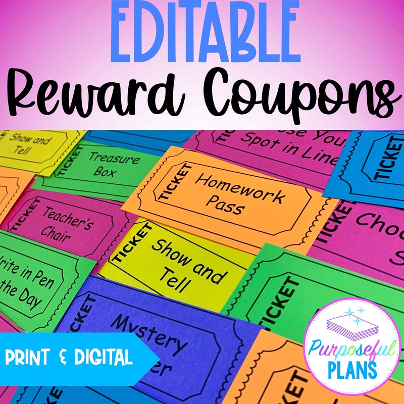 Reward Coupons - Etsy