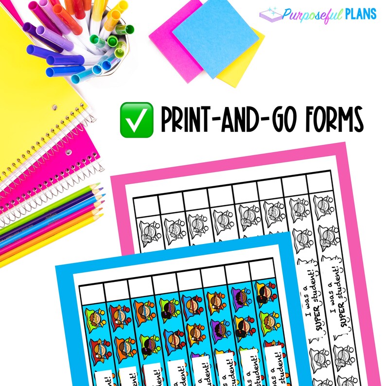 EDITABLE Positive Incentive Behavior Brag Bracelets for Students ...