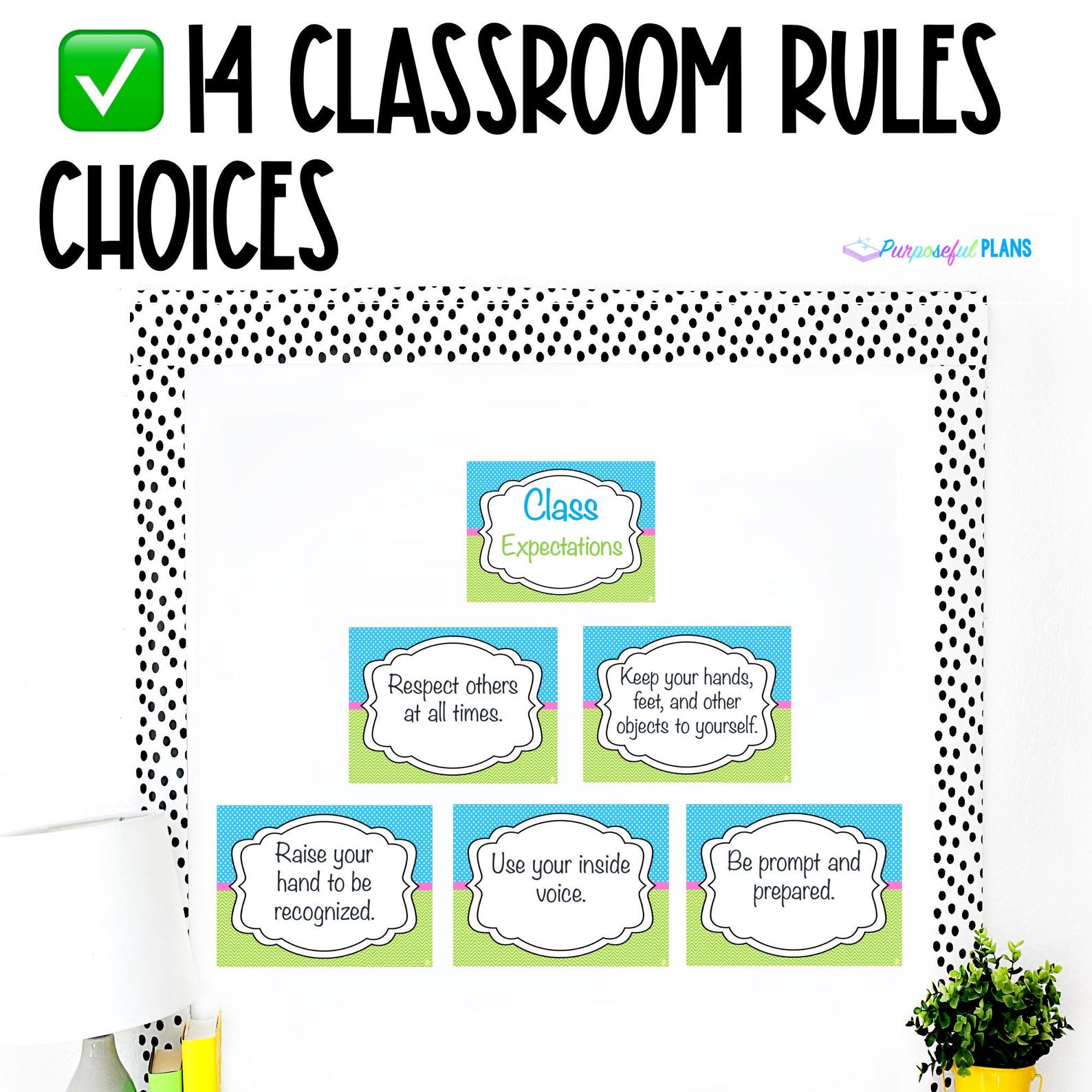 EDITABLE Students' Classroom Rules - Class Expectations Posters ...