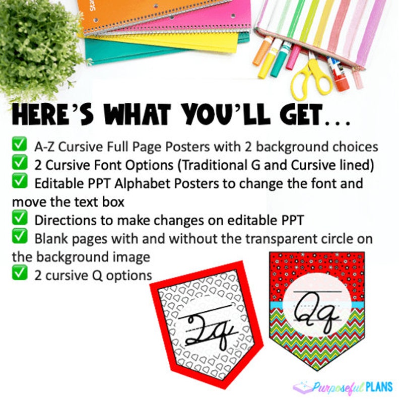 Editable Superhero Cursive Alphabet Poster Cards - Classroom Decor Wall ...