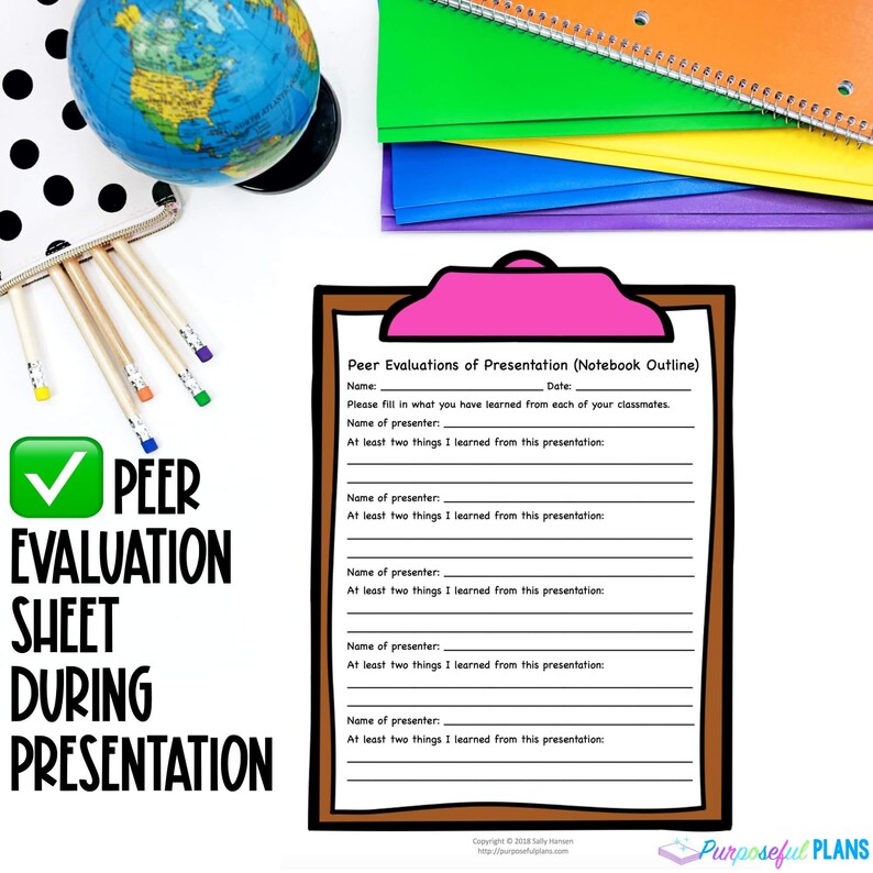 EDITABLE State Travel Brochures Research Project -checklists & Rubrics ...